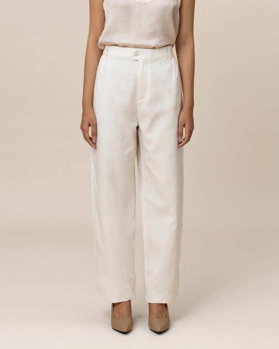 SUKKHA CITTA ANGKASA Sartorial Pants | Handwoven Jacquard | Design ...