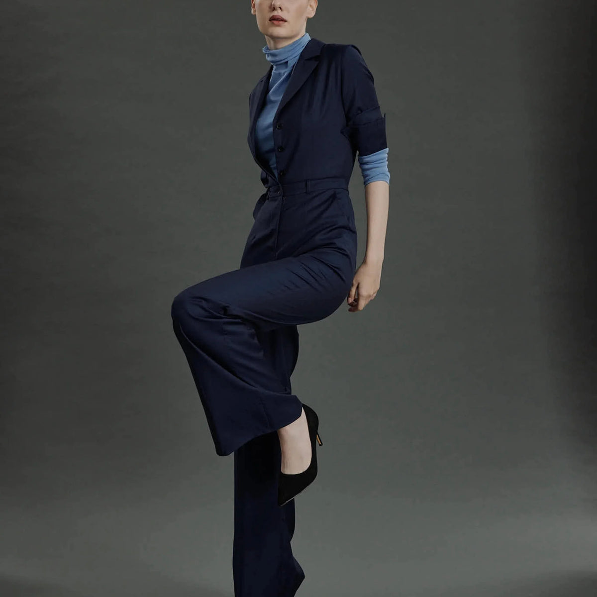 FREY Chaves Jumpsuit | Superfine Wool Tailoring | Design Orchard – DORS