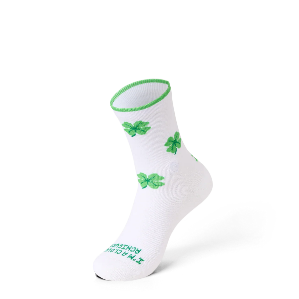 TALKING TOES Clover Field Sock | Bold Clover Motif | Design Orchard – DORS